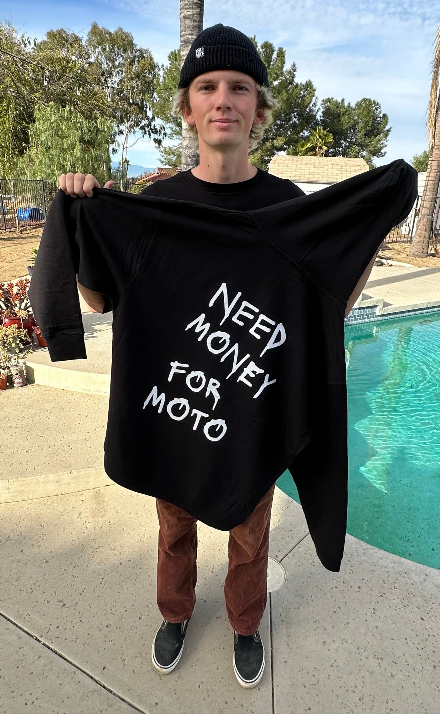 *Money For Moto Hoodie - Black *LIMITED RUN* – DaytonBriggs.com